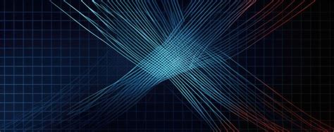 Premium Ai Image Minimalistic Abstract Background With A Grid Of Intersecting Lines Panorama