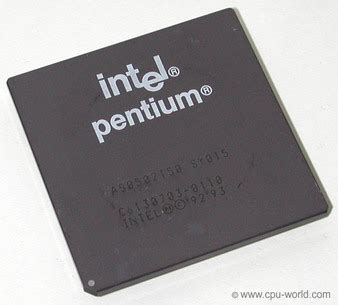 Intel Desktop Pentium Microprocessor Family
