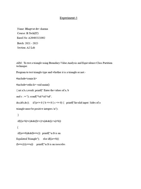 B Tech It Pdf Triangle Computing