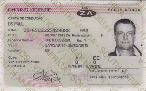 Sa Driving Licence Pdf