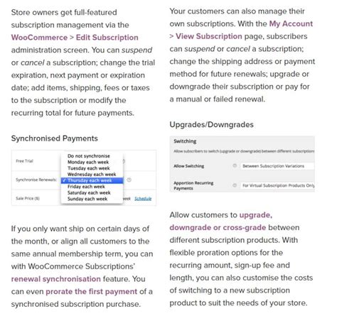 Woocommerce Subscription Management Oz Robotics