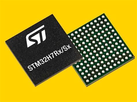 stmicro unveils its highest performing arm cortex m based stm32s yet