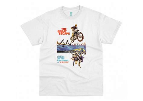 The Great Escape Steve Mcqueen 1963 Hq Movie Print T Shirt