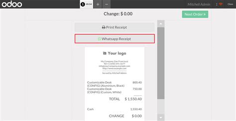 Odoo POS Send Receipt Greetings Via WhatsApp Webkul Blog