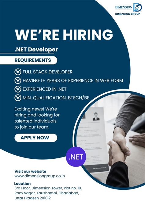 Dotnetdeveloper Jobopening Hiring Joinourteam Dimensiongroup Dimension Group