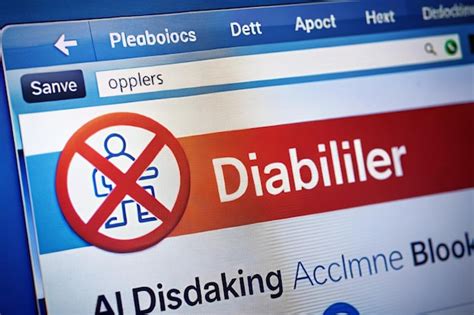 Please Disable Ad Blocker Web Browser Banner Illustration Premium Ai Generated Image