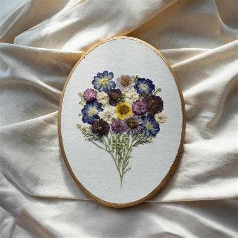 Personalized Birth Flower Decor Custom Birth Flower T Miniature