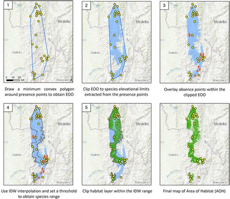 Mapping Protocol To Refine The Distribution Of A Species From Extent Of Download Scientific