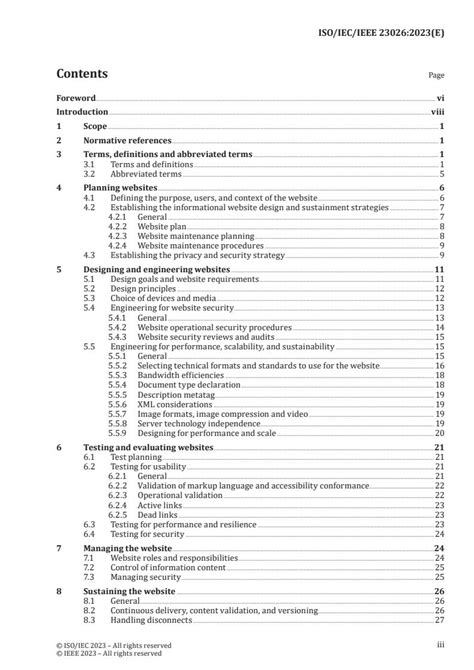 ISO IEC IEEE 23026 2023 Systems And Software Engineering Engineering And Management Of Websites