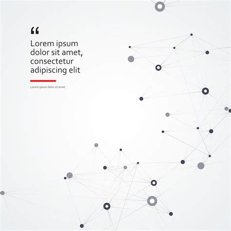 Premium Vector Vector Connection Abstract Molecules Science And Technology Graphic Design