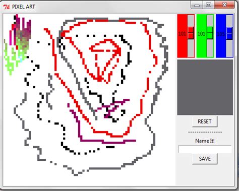 Tkinter Pixel Art By Zigaudrey On Deviantart