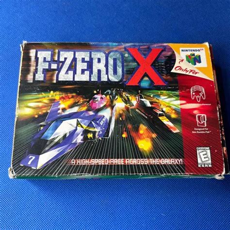 F Zero X Nintendo 64 N64 Completo