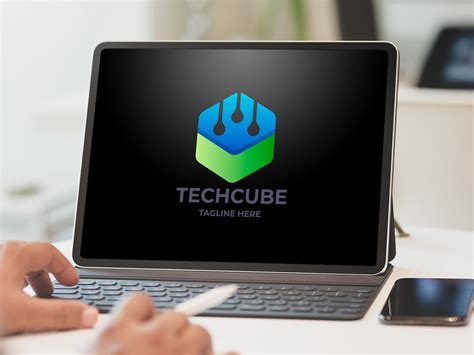 Tech Cube Logo By Modernikdesign Codester