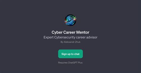 Cyber Career Mentor And 4 Other Ai Tools For Cybersecurity Mentoring