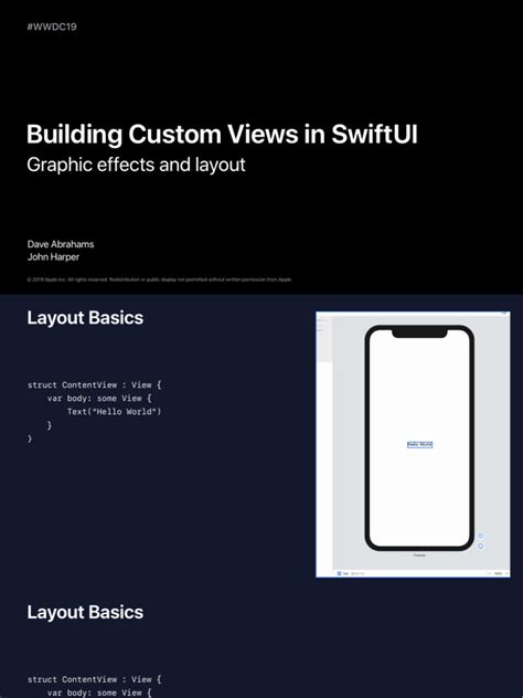 237 Building Custom Views With Swiftui Pdf Swift Programming
