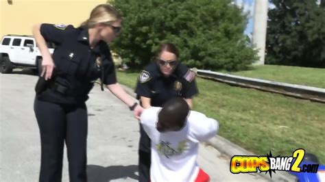 Black Guy On An Atv At The Hood Gets Arrested By Two Horny Cops That