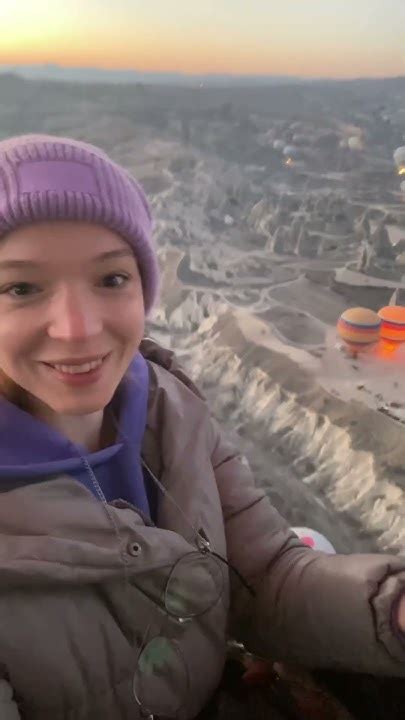 «На большом воздушном шаре как в песне к Ёлки 🫶🏼😍🥰 путешествия воздушныешары каппадокия