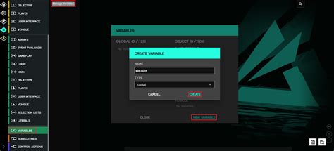 Variables Portal Documentation