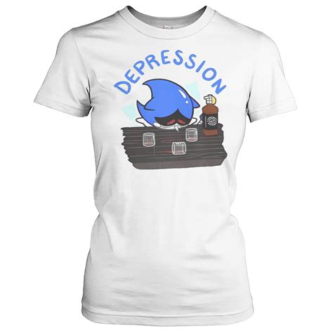 Funny Sonic The Hedgehog Depression Meme T Shirt T Shirt Classic