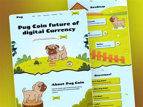 Pug Responsive Landing Page Website Template By Grooic Llc — Framer Marketplace