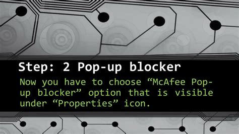 PPT What Are The Steps To Block McAfee Antivirus Pop Ups PowerPoint Presentation ID