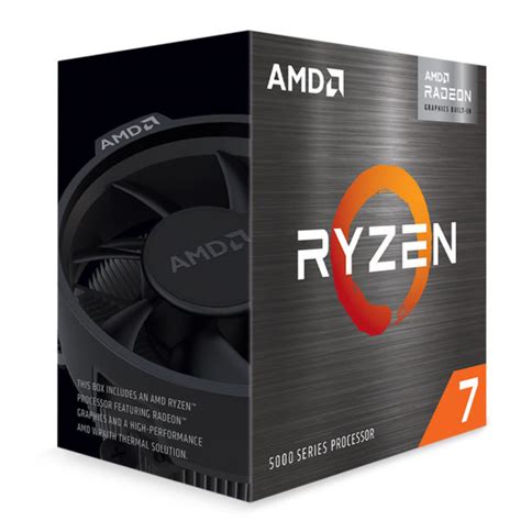 AMD Ryzen 7 5700G 4 6 GHz 20 MB AM4 65 W Wraith Stealth kjøler TELEBIT