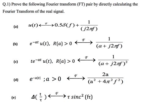 Solved Using The Fourier Transform Analysis Equation Find Chegg My XXX Hot Girl