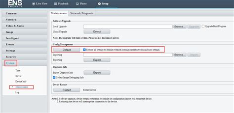 Emerald IPC How To Reset IP Camera