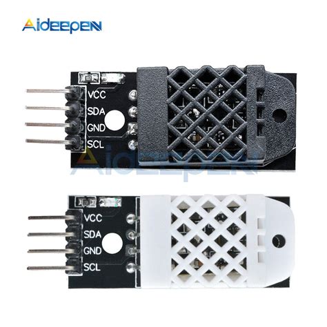 black white sht20 digital temperature humidity sensor module i2c therm