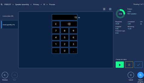How Workers Use The Production Floor Execution Interface Supply Chain Management Dynamics