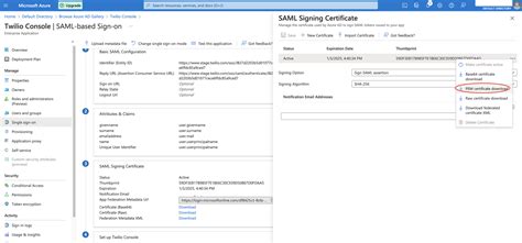 configuring azure active directory with twilio sso twilio