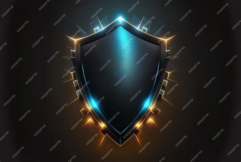 Premium Photo Cybersecurity Checkmark And Shield Logo Internet Security Concept Security Shield