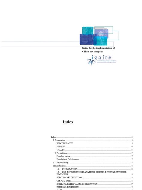 Guide To Implement Csr In The Company Pdf Corporate Social Responsibility Supply Chain