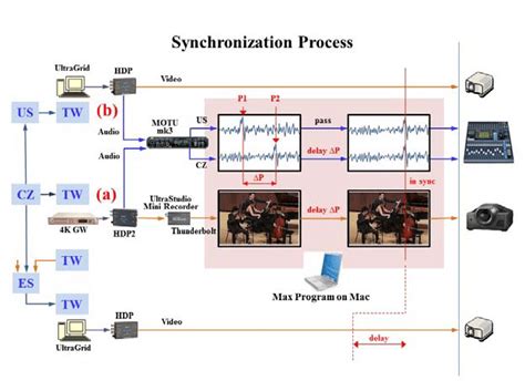 synchronization process download scientific diagram
