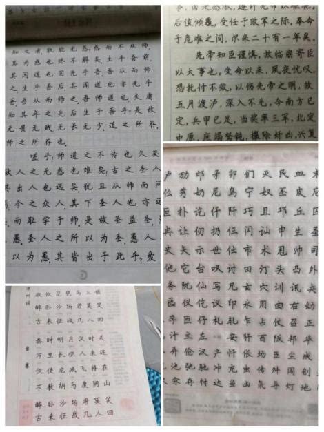 社会实践学期康佳欣组开展读书分享与钢楷临摹 建筑工程系