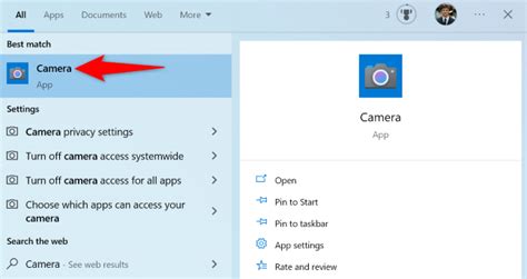 How To Turn On The Camera On Windows