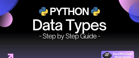 Python Data Types Explained Beginner To Pro Step By Step Guide