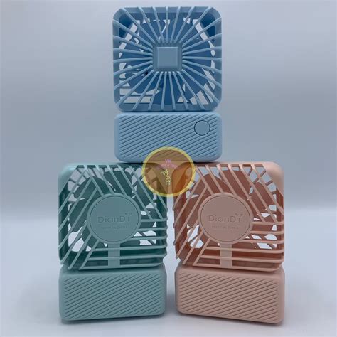 พดลมมอถอ พดลมพกพา พดลมตงโตะลายสเหลยม DianDi Mini Fan Shopee Thailand พดลมมอถอ พดลมพกพา พดลมตงโตะลายสเหลยม DianDi Mini Fan Shopee Thailand