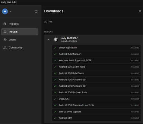 Unity【エラー】unity Hub Android Sdk Ndk Download Failed Validation Failed