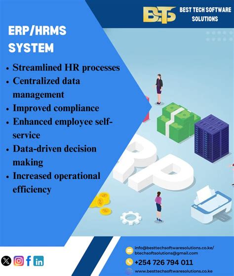 Streamline Workforce Management With Erp Hrms Best Tech Software Solutions Posted On The Topic