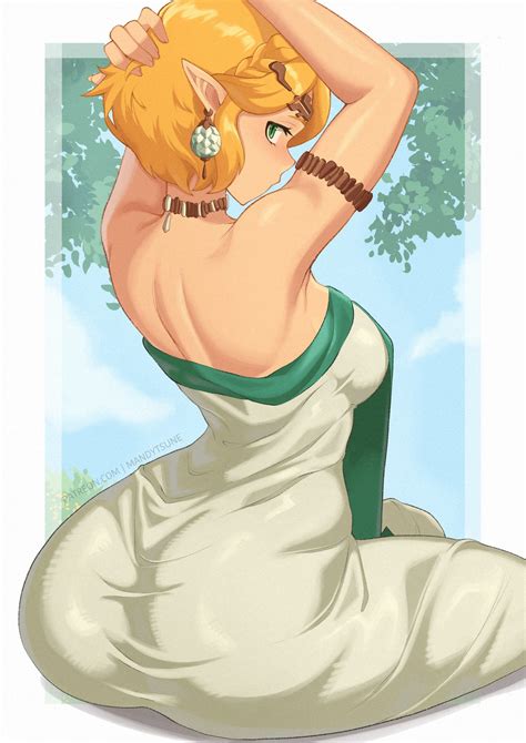 Rule 34 2023 Ass Bare Shoulders Big Ass Blonde Hair Green Eyes Hylian