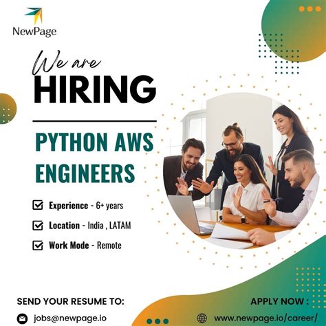 Newpage Solutions On Linkedin Hiring Engineers Python Aws