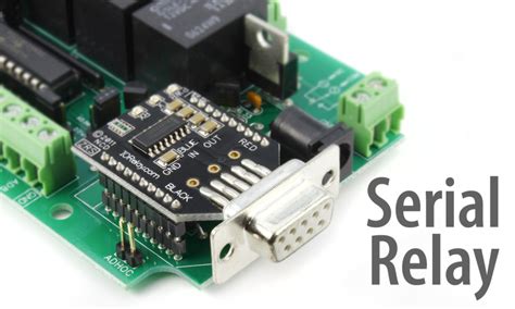 Serial Relays Control Relays Read Sensor From The Serial Port Of Your Pc
