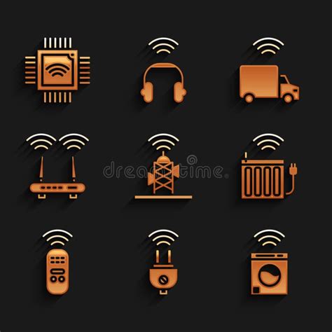 Set Wireless Antenna Smart Electric Plug Washer Heating Radiator Remote Control Router And