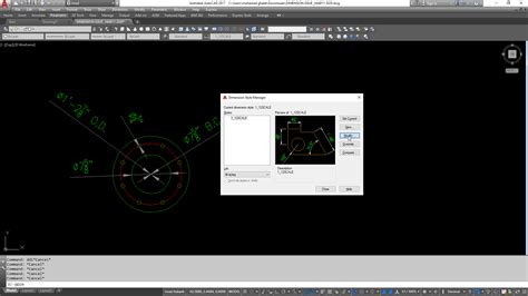 Solved Dim Arrows For Diameter Point To Ea Other When Dim Gets Moved