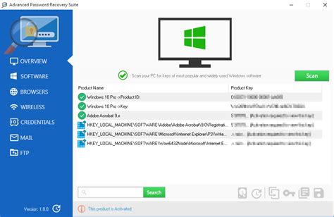 Advanced Password Recovery Suite 100 Recover Your Forgotten