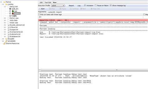Robotframework Rides Output Cannot Display Status Of Test Cases Stack Overflow