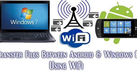 Transfer Files Between Android And Windows Pc Using Wifi Without Usb