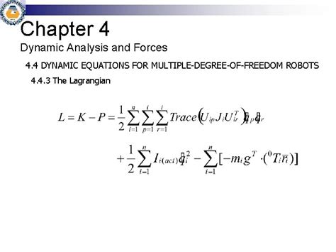 Chapter 4 Dynamic Analysis And Forces 4 1