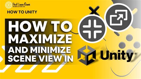 how to maximize and minimize scene view in unity how to unity youtube